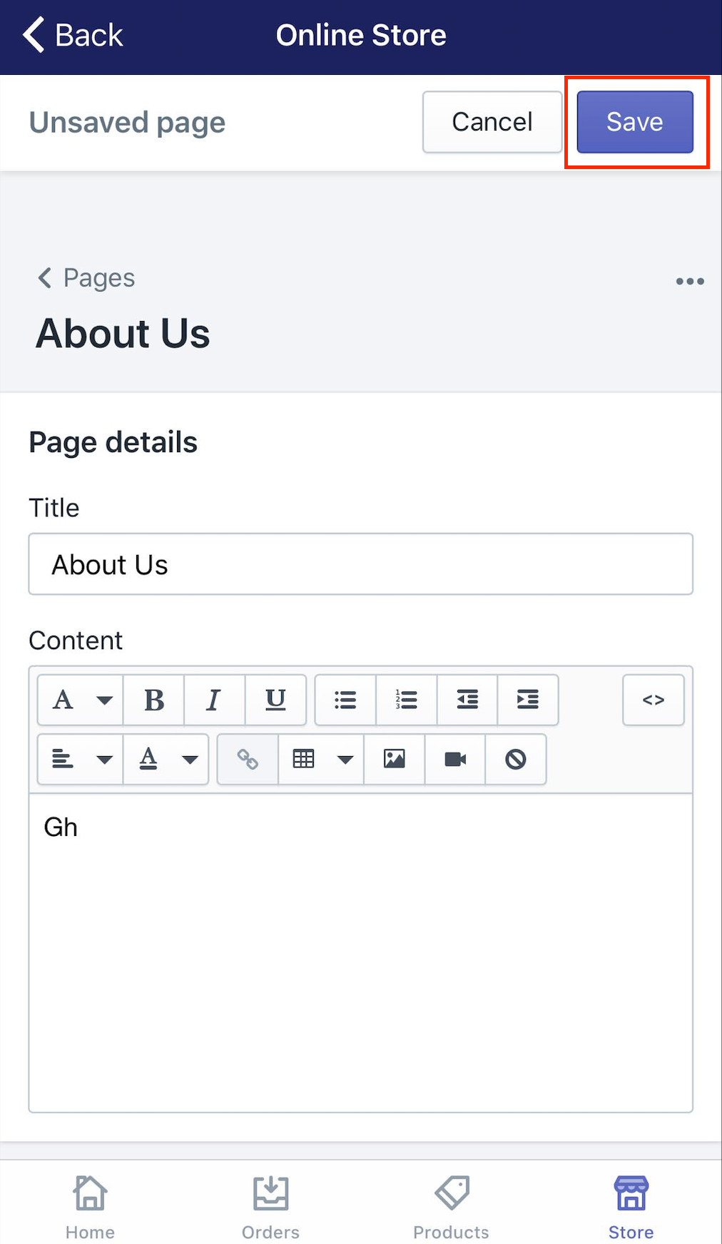 How To Edit Shopify Pages