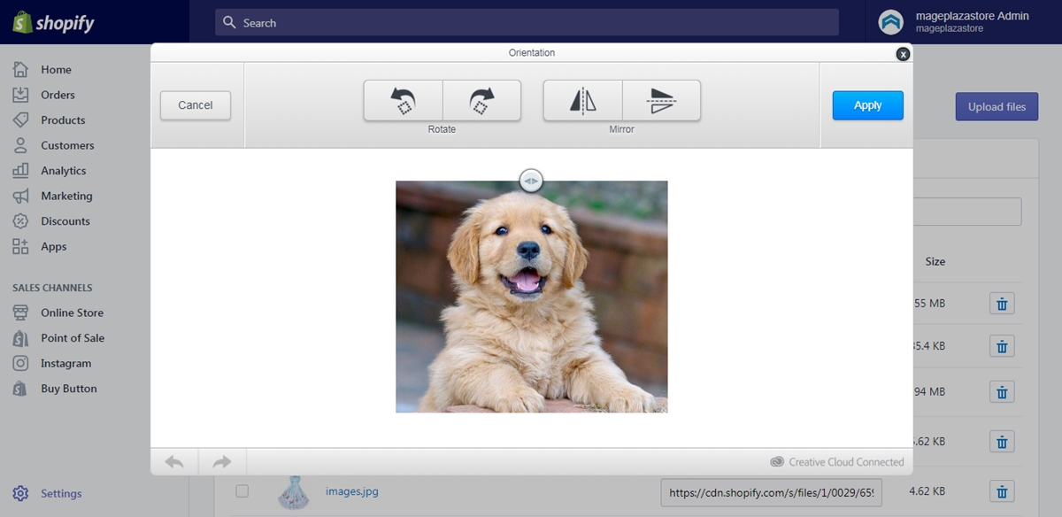 Change Image s Orientation On Shopify In 4 Easy Steps
