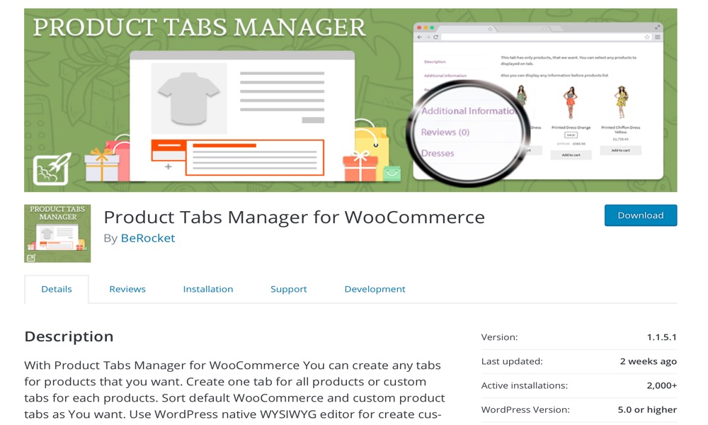 How to Remove Additional Information Tab in WooCommerce Product Page